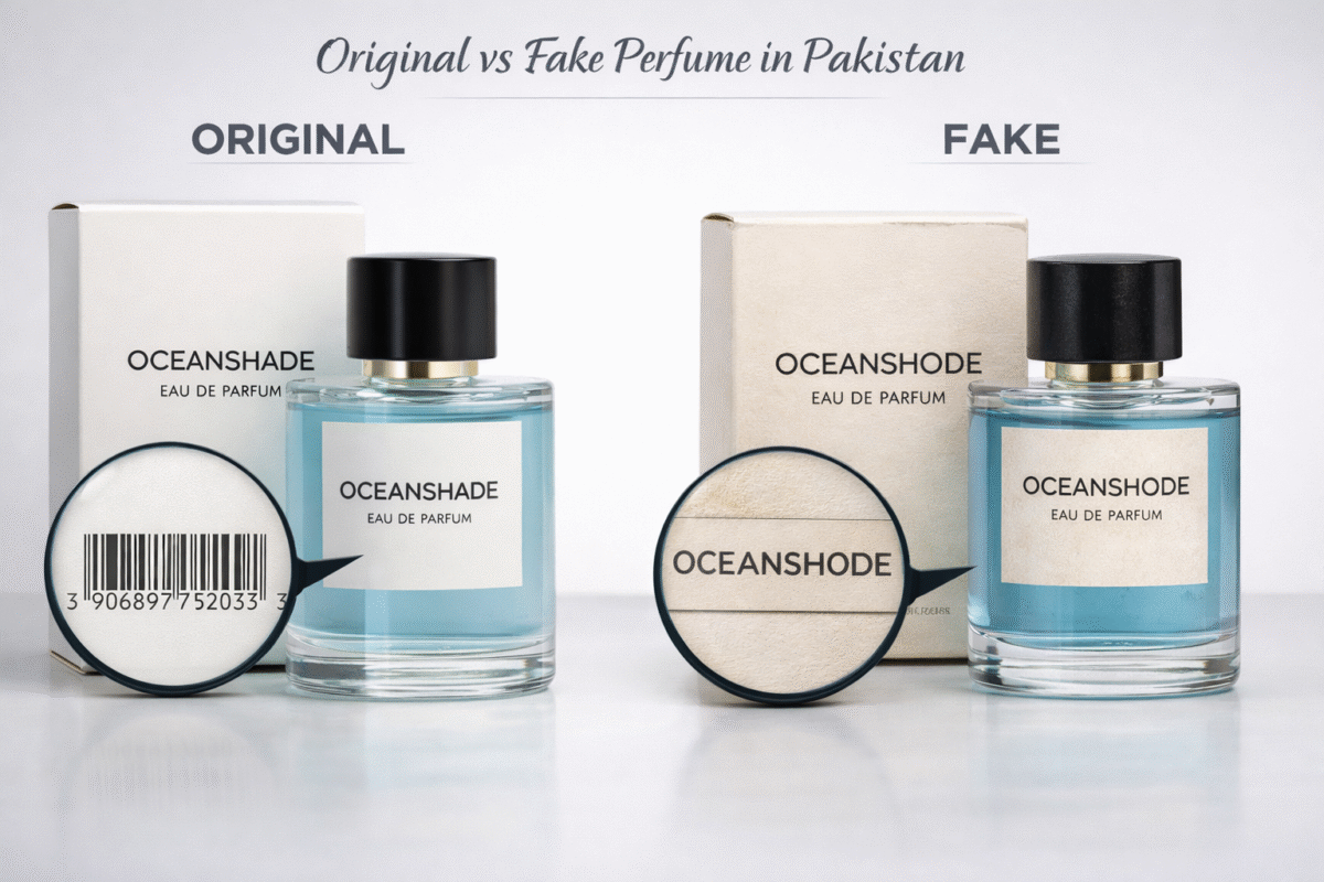 How to Identify Original vs Fake Perfumes in Pakistan - Oceanshades